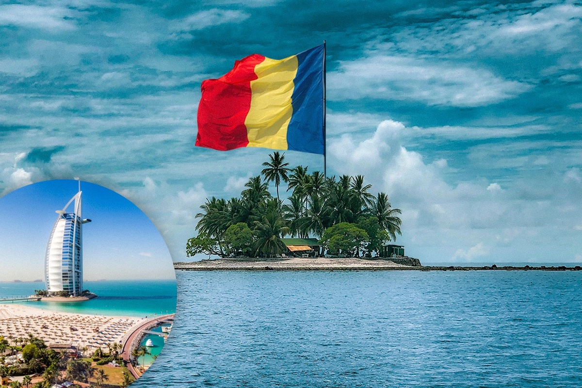 Insula România din Dubai despre care puțini știu. Locul superb este în ...