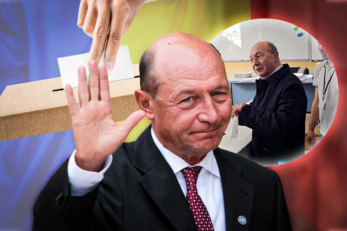 VIDEO HALUCINANT Țipete și batjocură la adresa lui Traian Băsescu în ...