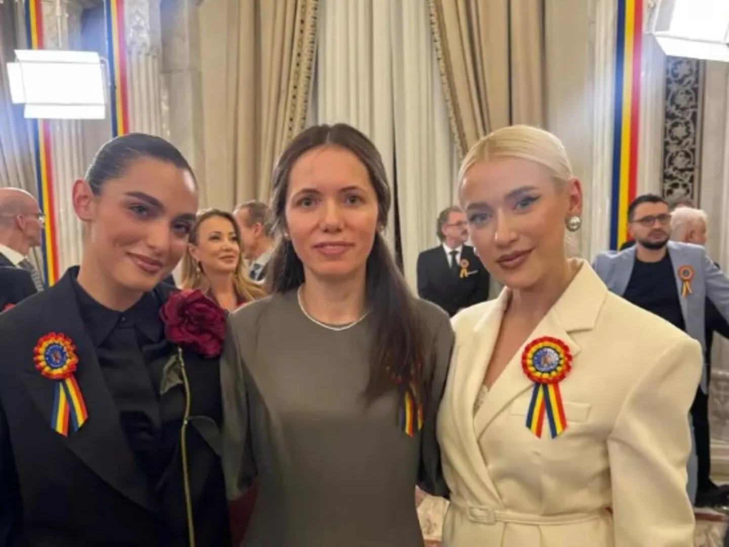 Mihaela Grădinaru, magnet pentru vedete și influenceri la recepția de ...