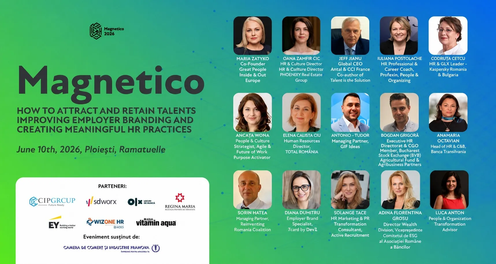Conferința MAGNETICO Ploiești: Strategii HR pentru atragerea talentelor ...